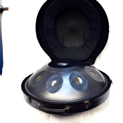 Opsilon Handpan Drum 13 Note D Minor Black Gray and Bronze 22 | Reverb