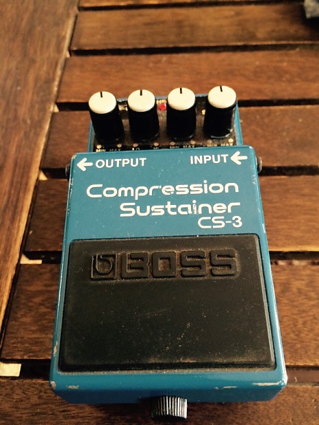 Boss Compression Sustainer CS-3 2000-2010 Blue | Reverb