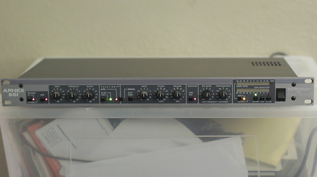 LAST ONE!! Aphex 661 Expressor Tubessence Compressor Limiter | Reverb
