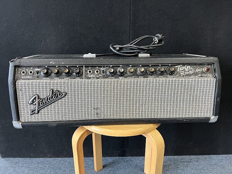 Fender Twin Reverb Blackface 1967 DIY head conversion project | Reverb