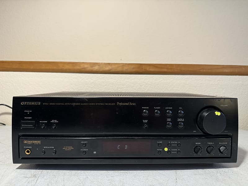 Optimus STAV-3560 Receiver HiFi Stereo Vintage Home Theater 5 | Reverb