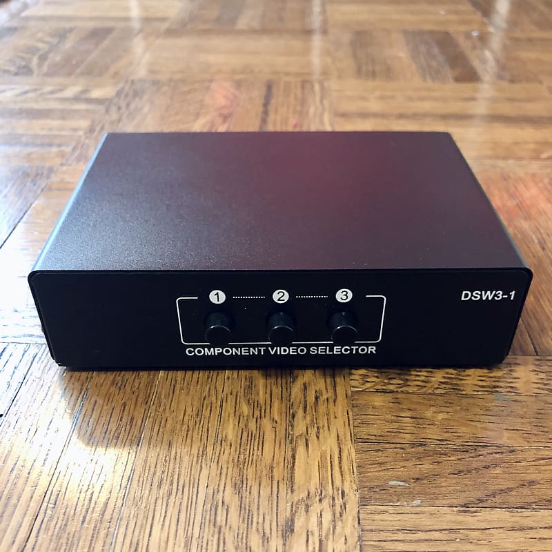 Component AV Video Switch Box, 3-Way Ypbpr, 3 In 1 Out | Reverb