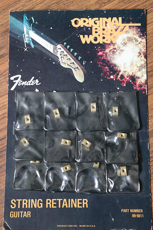 Fender Stratocaster String Tree (12) Tray from late 70's - | Reverb