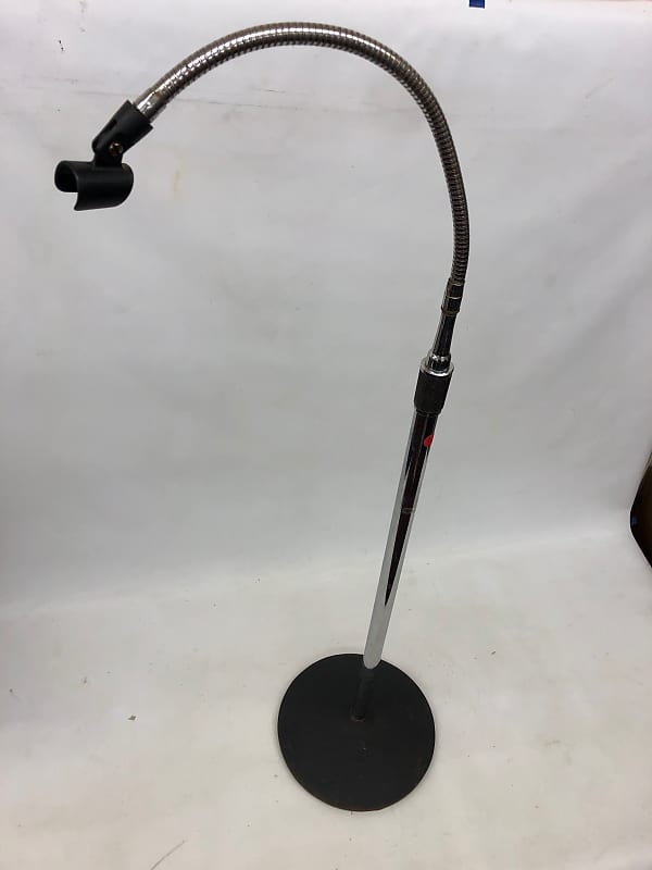 Atlas Sound Microphone Stand 1960's - Chrome | Reverb
