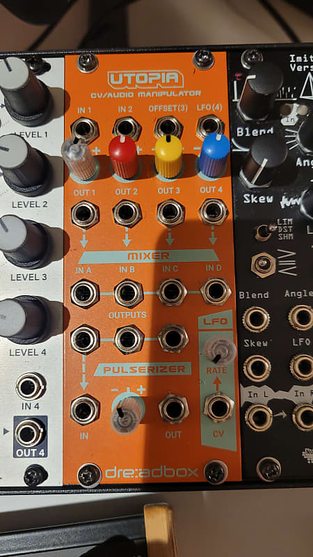 Dreadbox Utopia CV-Audio Manipulator & Mixer | Reverb