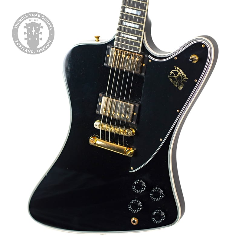 2019 Gibson Custom Shop Firebird Custom Ebony All | Reverb Australia