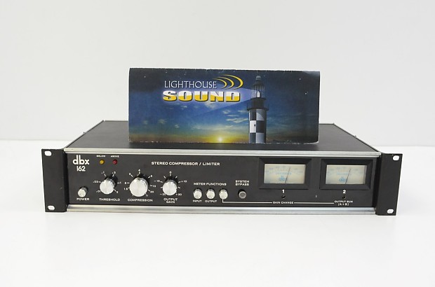 DBX 162 Original Vintage VU Compressor/Limiter | Reverb