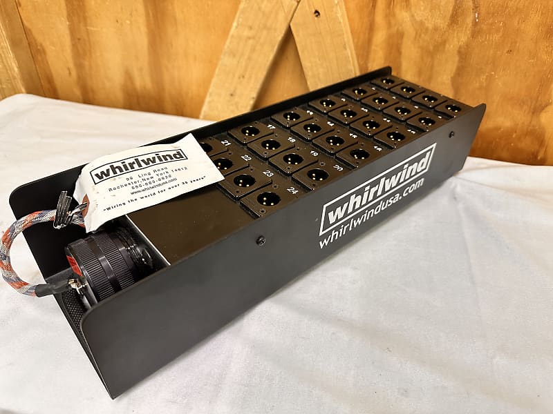 Whirlwind 24 Channel Male XLR Snake Stage Box w/Multipin | Reverb
