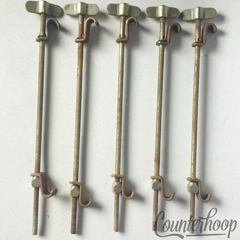 *Ludwig 5x Snare Drum 6 3/4" Single-Tension T-Rods+Claws | Reverb