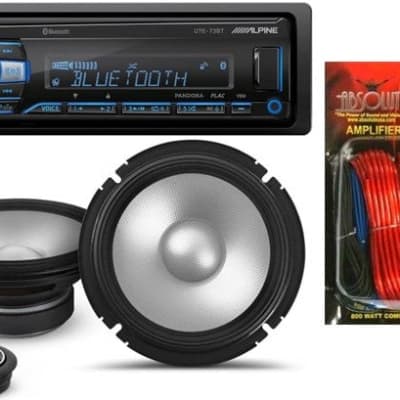 Alpine UTE-73BT In-Dash Digital Media Receiver Bluetooth & | Reverb