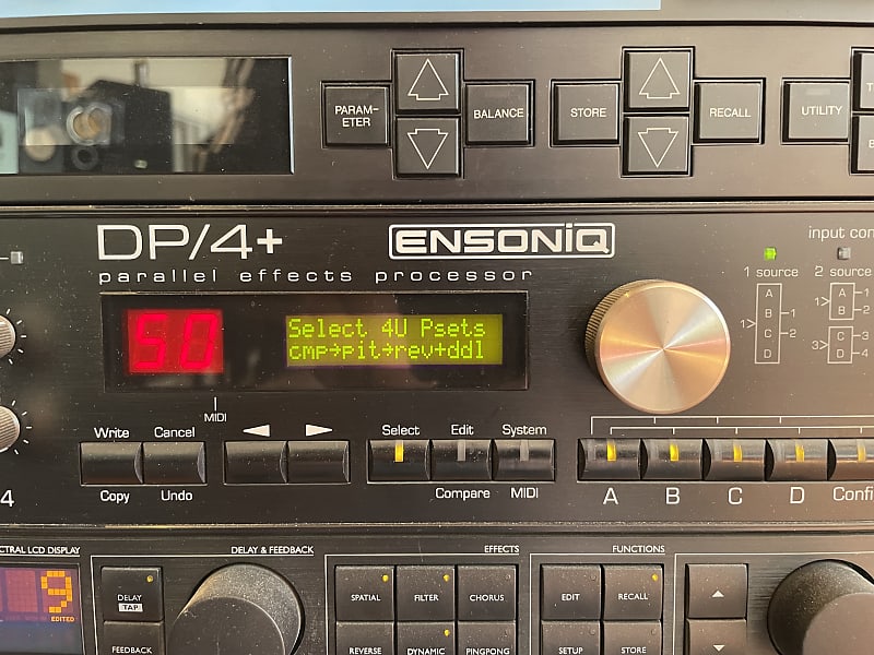 Ensoniq DP4+ Parallel FX Prozessor 1995 - schwarz | Reverb