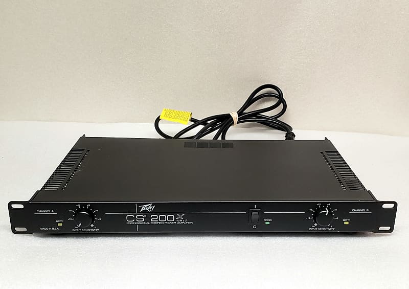 Peavey CS-200X Stereo Power Amplifier | Reverb