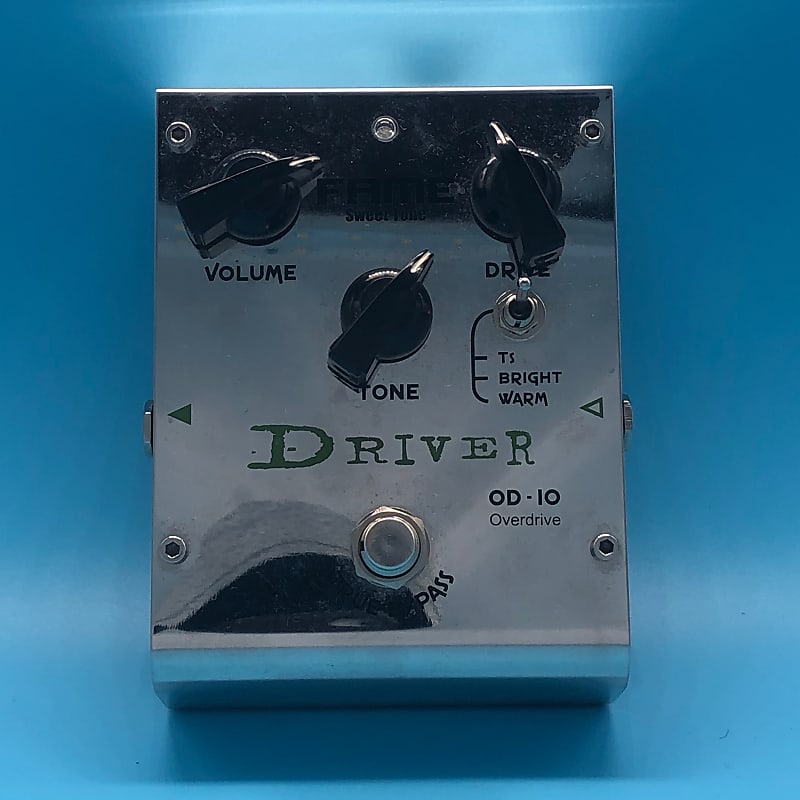 Fame Driver OD-10 Chrome ( sockeled IC ) | Reverb