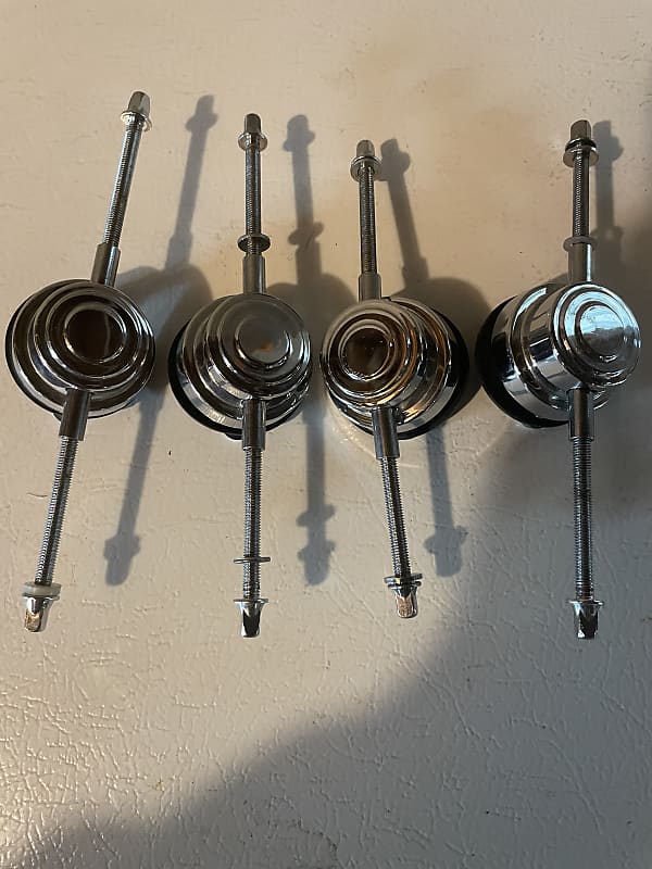 DW Collectors snare lugs (4) w/ gaskets screws and t-rods | Reverb