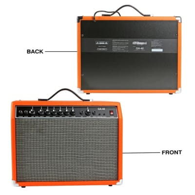 5Core 40W Guitar Amplifier Built-in Speaker Electric Acoustic | Reverb