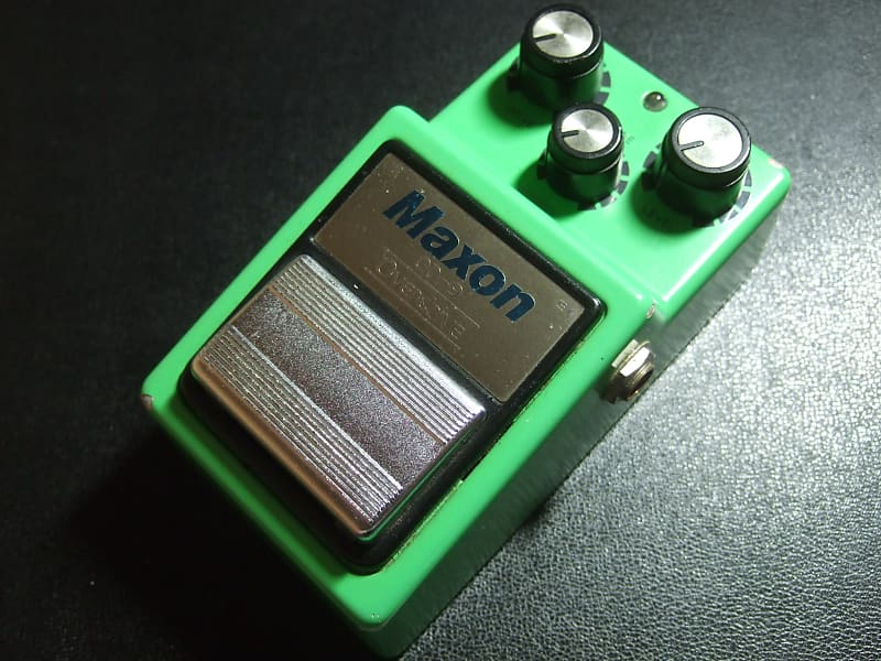 1981 Maxon OD-9 Tube Screamer (Black Label) Ibanez TS-9 | Reverb