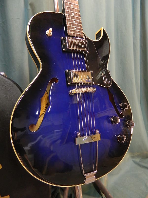 Epiphone ES-135 2006 Blue Burst | Reverb