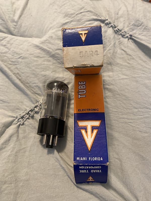 Triad Electronics 5AR4 Rectifier Tube Vintage | Reverb