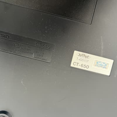 Casio CT-650 PCM ToneBank Keyboard working | Reverb