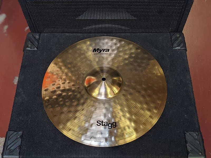 NEW! Stagg Professional Series 16" Myra Heavy Rock Crash | Reverb