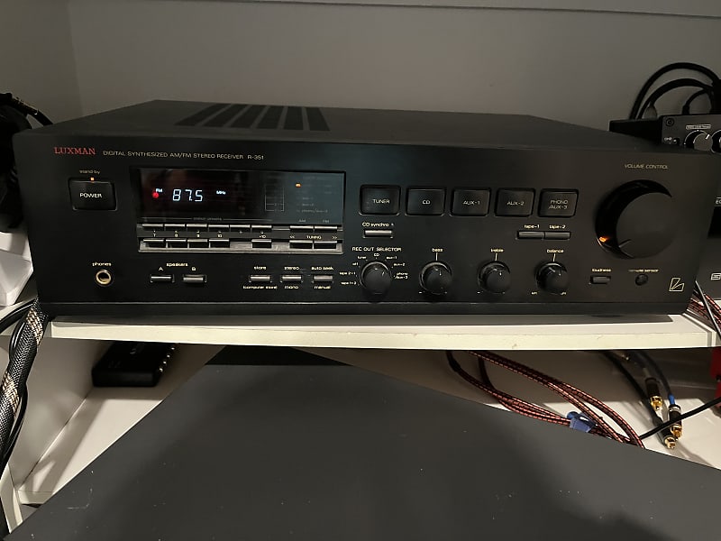 Luxman R 351 89 - Black | Reverb