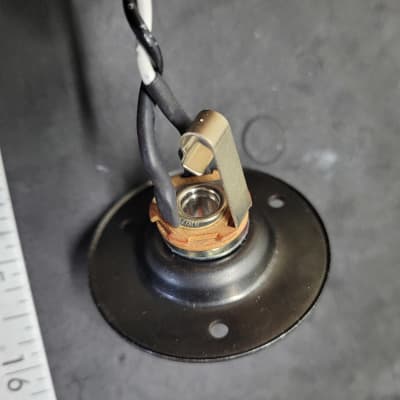 Switchcraft input jack with mounting plate 18 ga. wires and | Reverb