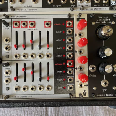 Verbos Electronics Modular System 2020 - Gray and Red and | Reverb