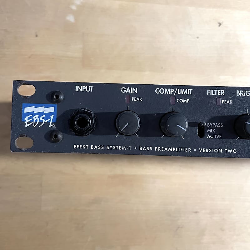 EBS EBS-1 Efekt Bass System-1 Bass Preamplifier Version Two | Reverb