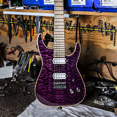 Jackson Custom Shop 7 String Soloist | Reverb