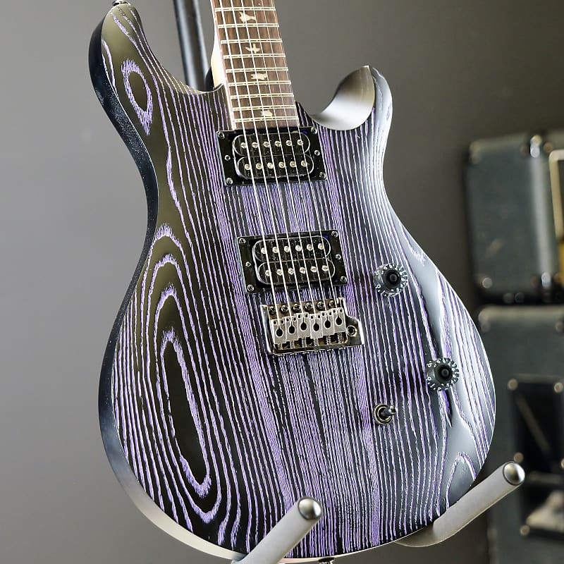 PRS SE Swamp Ash CE 24 Sandblasted Purple Limited Edition | Reverb