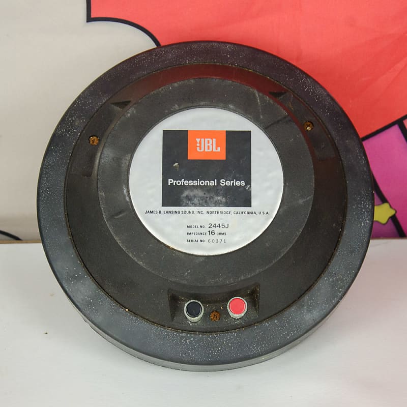 Pair of JBL 2445J HF, Horn Driver, Drives, Compression Horns | Reverb