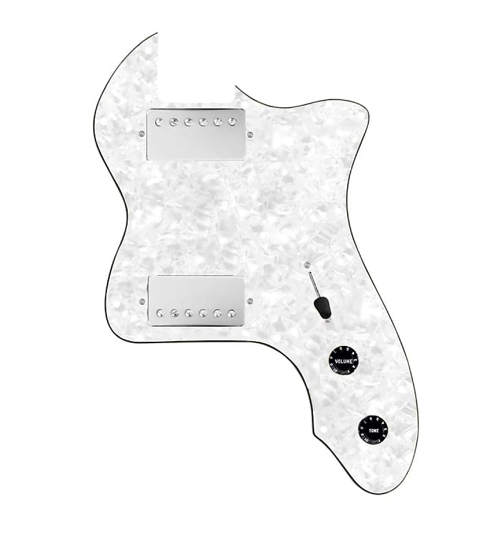 920D Custom 72 Thinline Tele Loaded Pickguard With Nickel | Reverb