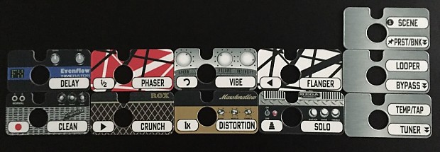 Gigwrx Premade Set of Labels Amp Pedal Design for Fractal | Reverb