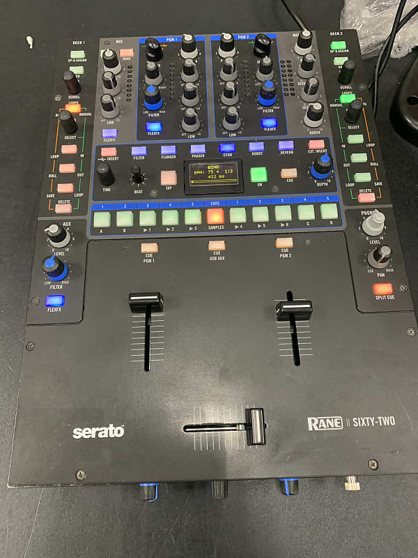 Rane Sixty Two DJ mixer great shape | Reverb