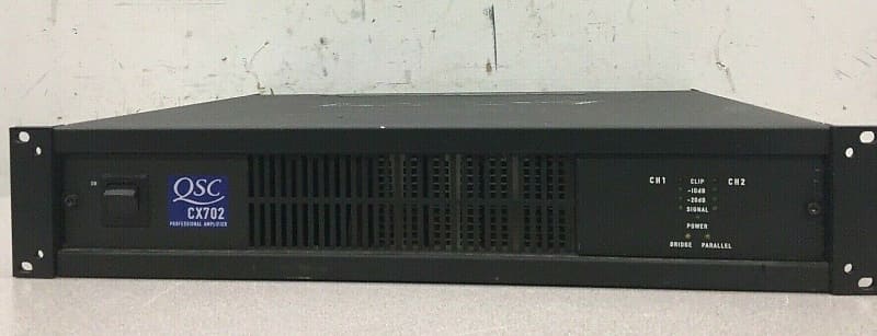 QSC CX702 Power Amplifier | Reverb