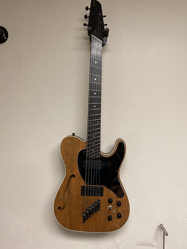 Hybrid Guitars Co Tele 6 Thinline Deluxe 2021 - Natural - | Reverb