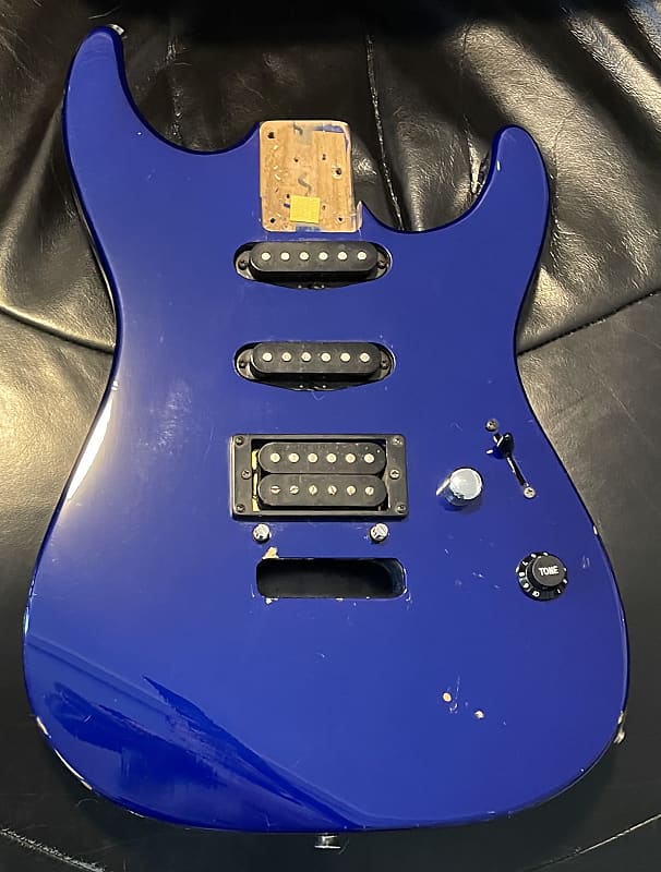 Fender Squier Stagemaster Body HSS Blue | Reverb