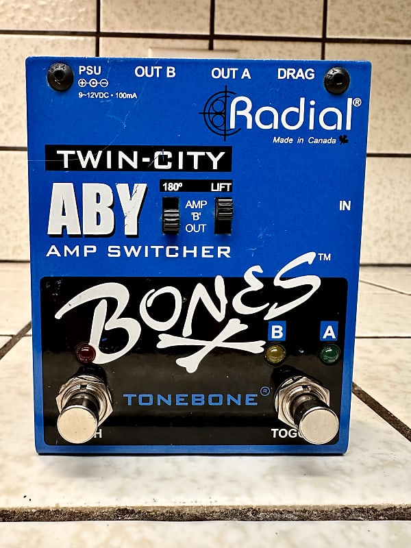 Radial Radial Tonebone Twin-City ABY Amp Switcher Pedal | Reverb