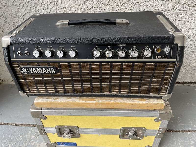Vintage Yamaha B100II Bass Head For Parts Or Repair | Reverb