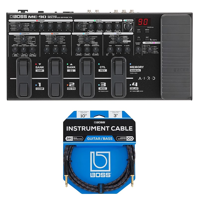 New Boss ME-90 Guitar Multi-Effects Processor Effects Pedal | Reverb