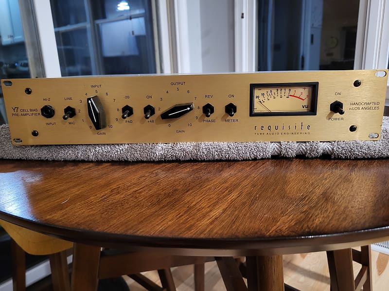 Requisite Y7 Pre-Amplifier 1990s - Gold | Reverb