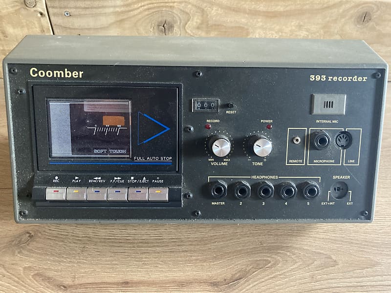 Coomber - Tape recorder. 393 recorder. 80’s -90’s Good | Reverb UK