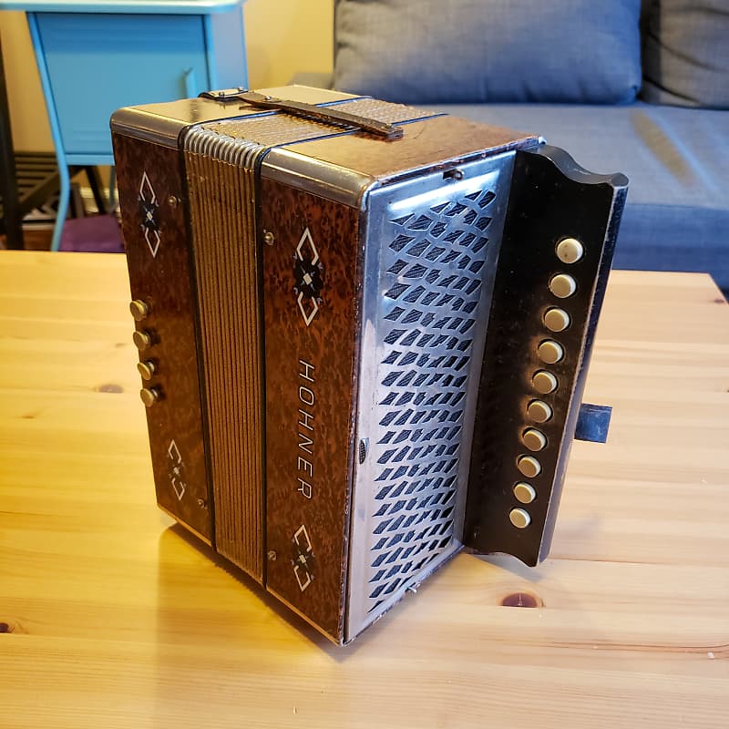 Hohner Melodeon 1 Row Button Accordion (Key of C) | Reverb