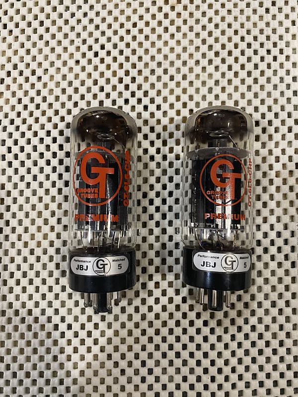 Groove Tubes GT-6L6-CHP Premium Pair | Reverb