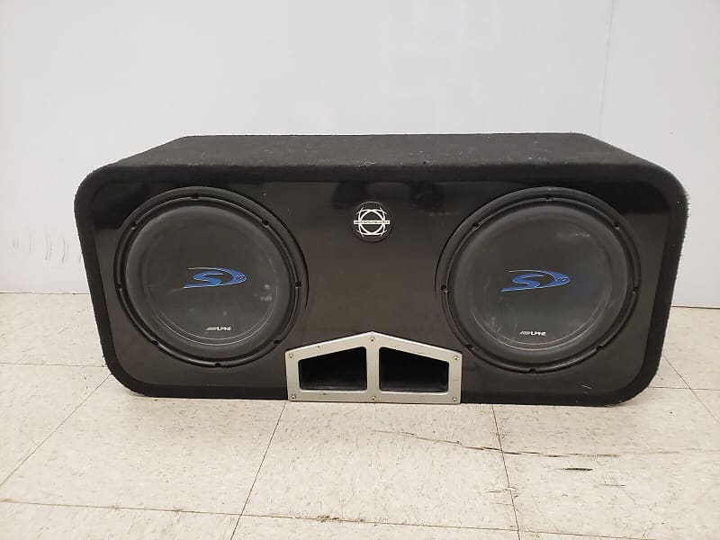 Alpine S10 2x10" Sub in Box | Reverb Canada