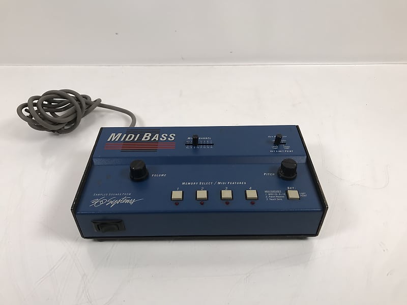 360 Systems Midi Bass Synthesizer Module Rare Vintage | Reverb