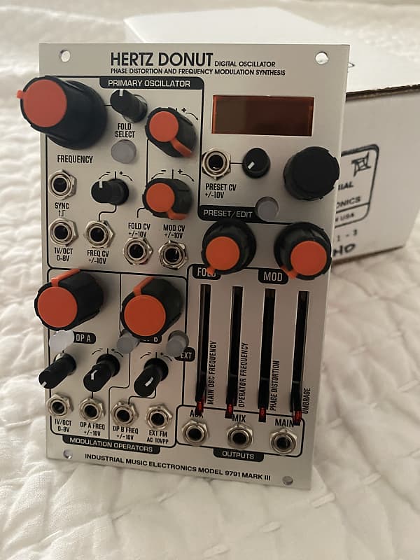 The Harvestman Hertz Donut mk III - 2025- Silver | Reverb