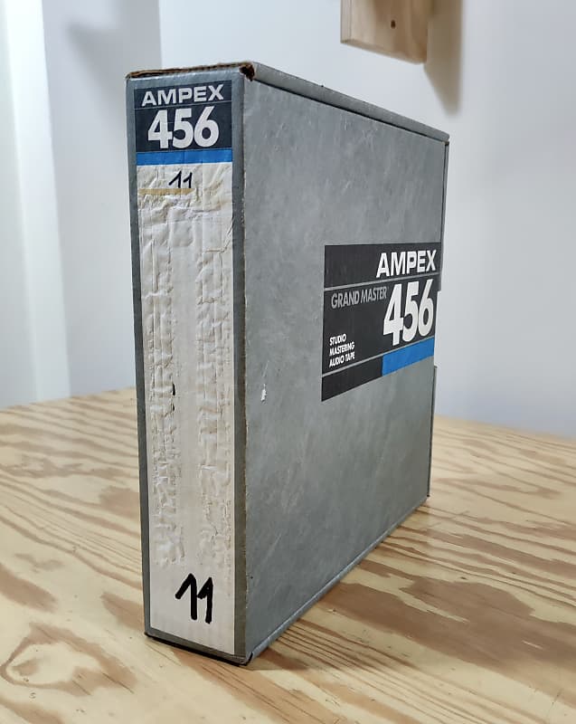 Ampex 456 Grand Master 2inch Tape | Reverb