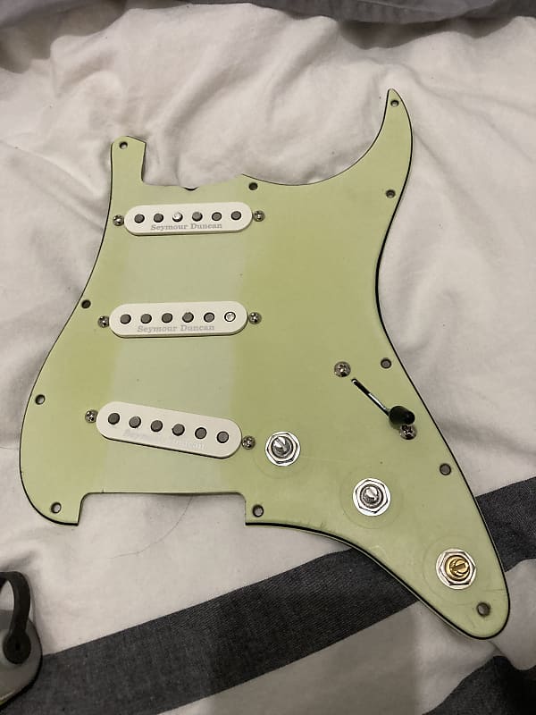 Seymour Duncan Psychedelic Strat SSS pickup set loaded | Reverb