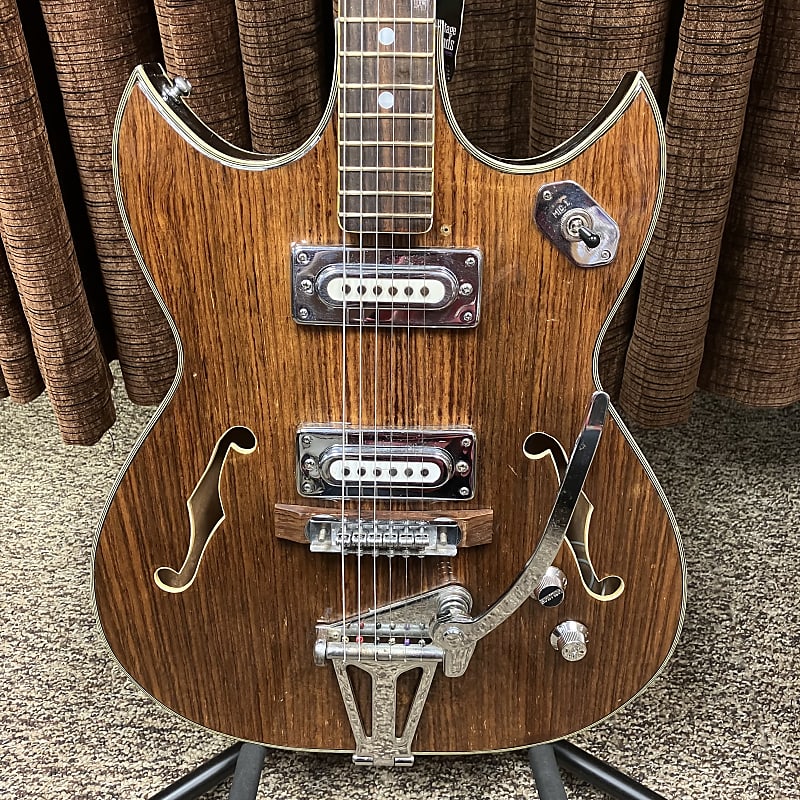 Greco ES-920 Vintage '60's Mahogany Hollowbody Japan | Reverb